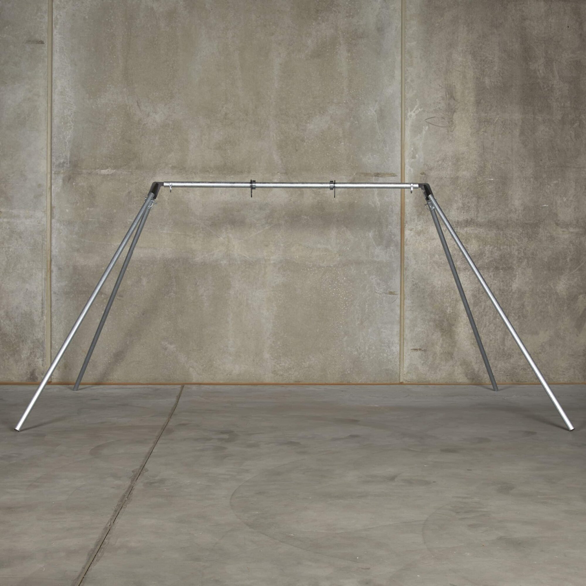 Target Gong Stand | Complete Rigid Conduit Stand | Shoot Steel