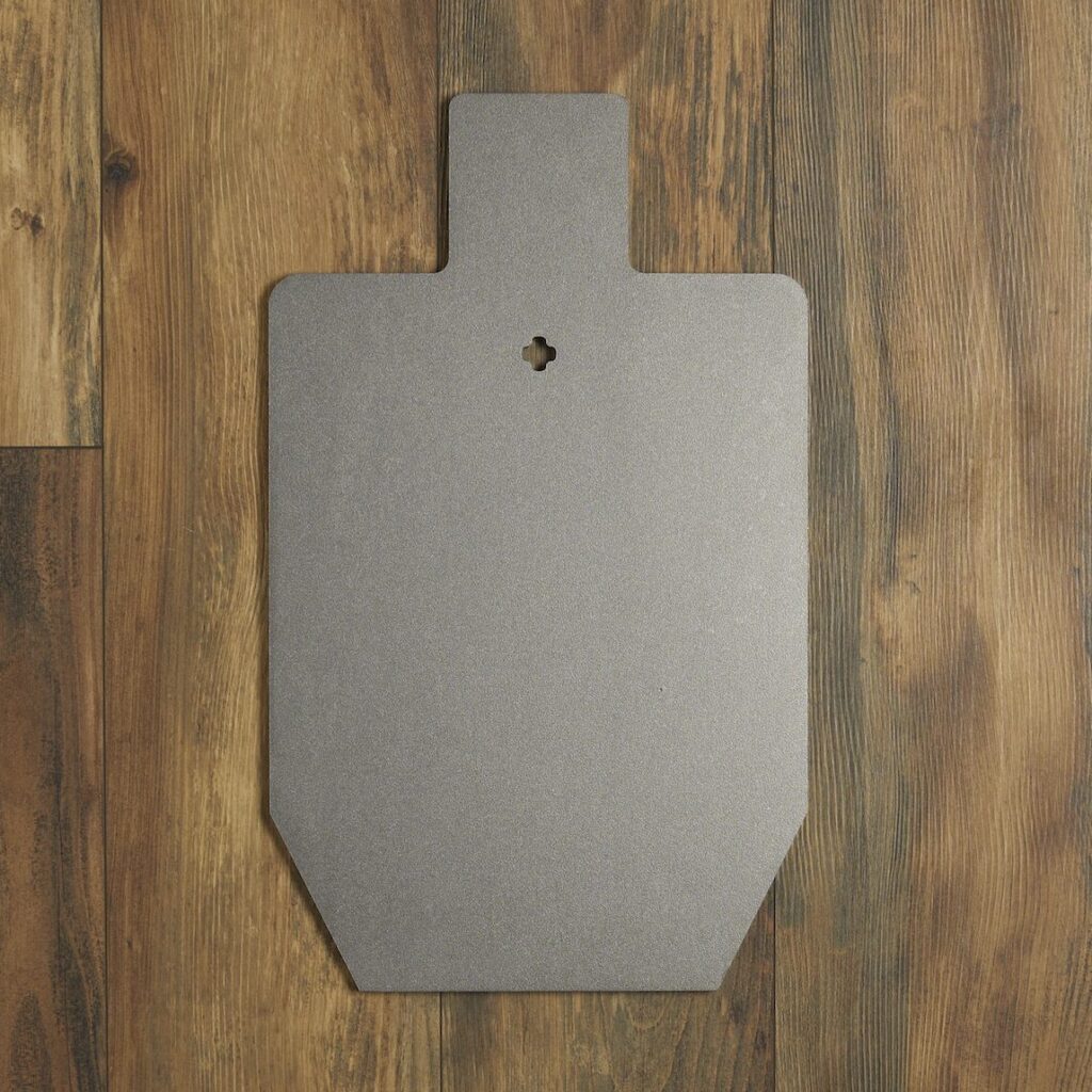 1/2" AR500 Static Steel Target - Silhouette | Shoot Steel