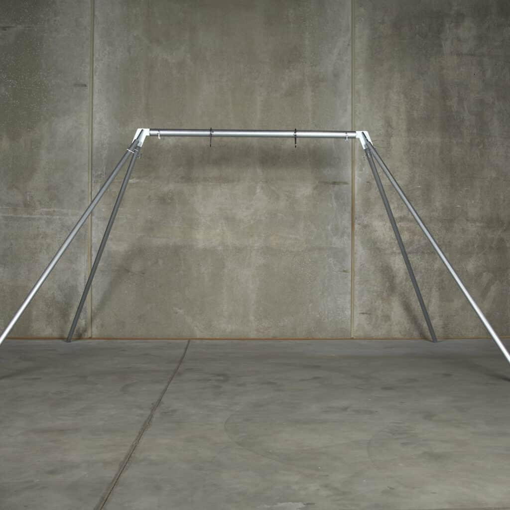 Gong Stand | Heavy Duty 60" EMT Conduit | Shoot Steel