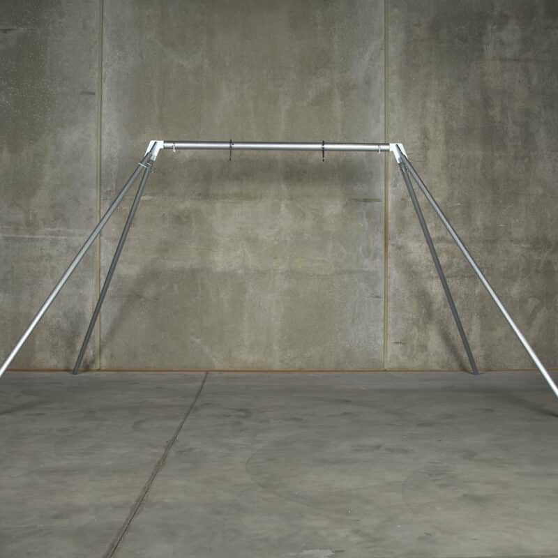 Gong Stand | Heavy Duty 60" EMT Conduit | Shoot Steel