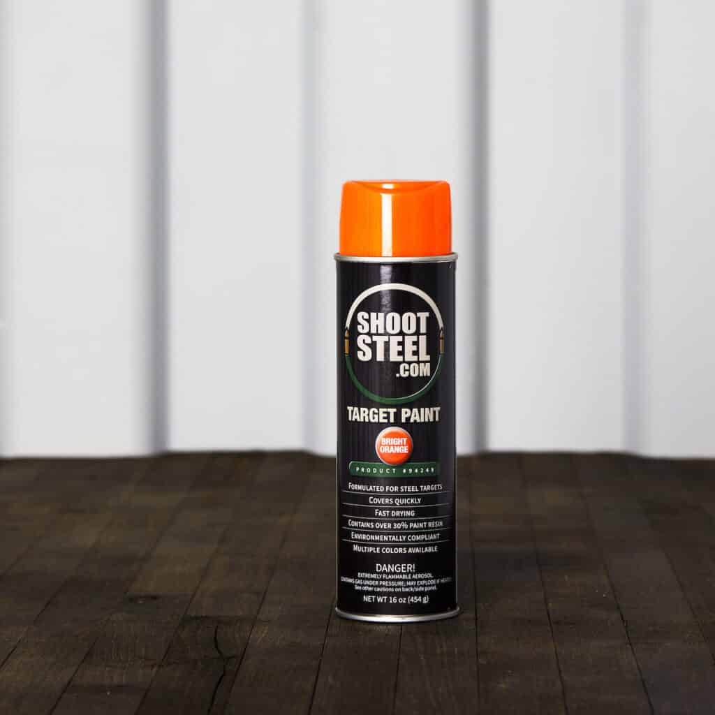Shoot Steel Target Paint - Orange | Shoot Steel