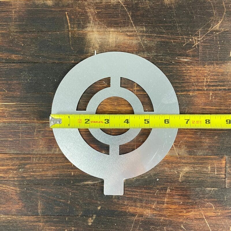 6.5" Target Painting Stencil | Shoot Steel