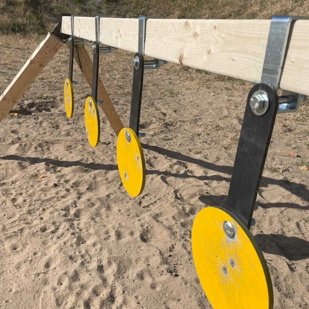 Steel Target Hanger - Swinging target hanger kit | Shoot Steel