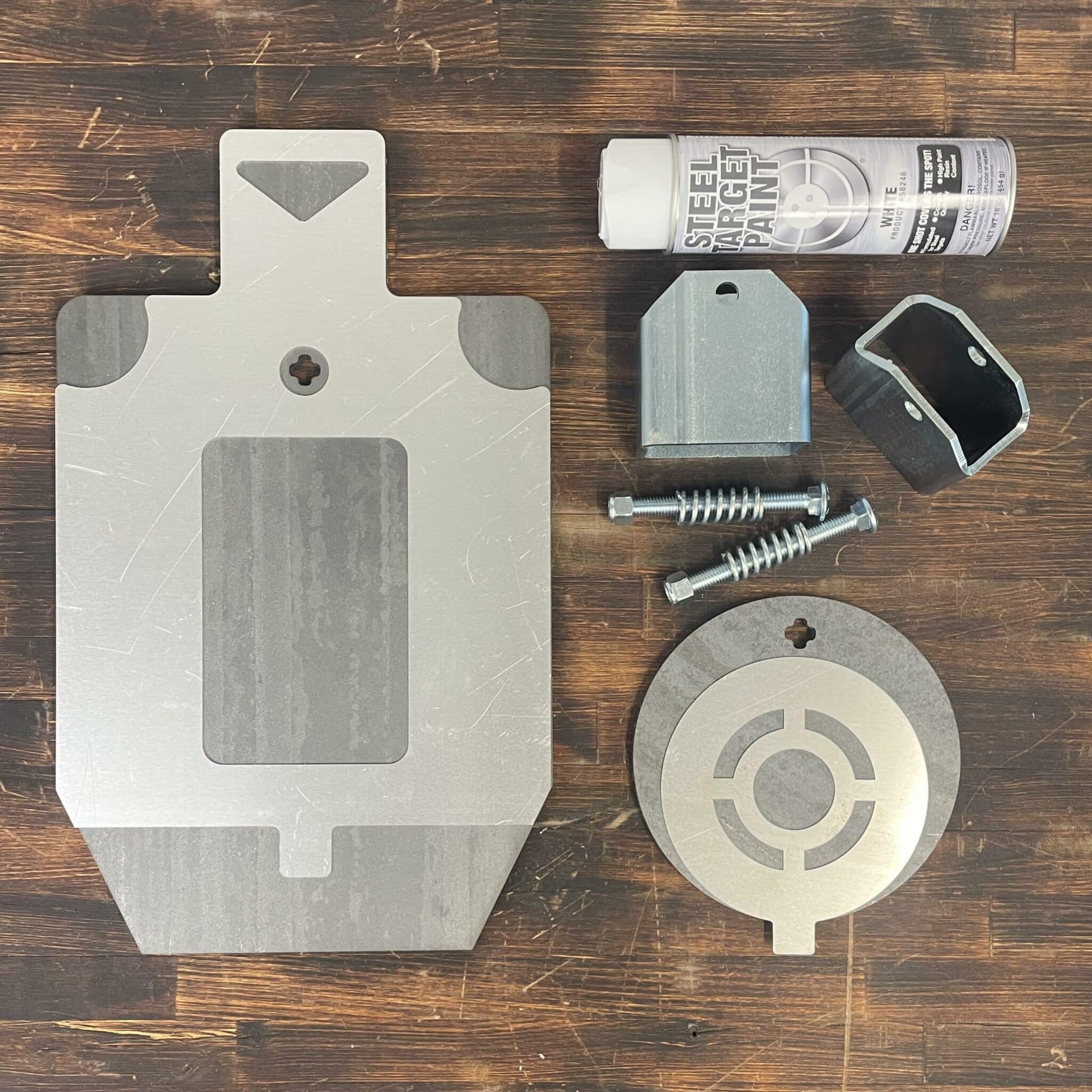 3/8 AR500 Steel Target Kit: Trifecta Target Package
