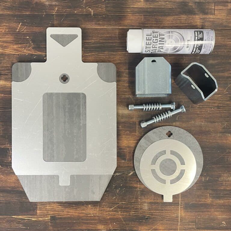 3/8 AR500 Steel Target Kit: Trifecta Target Package